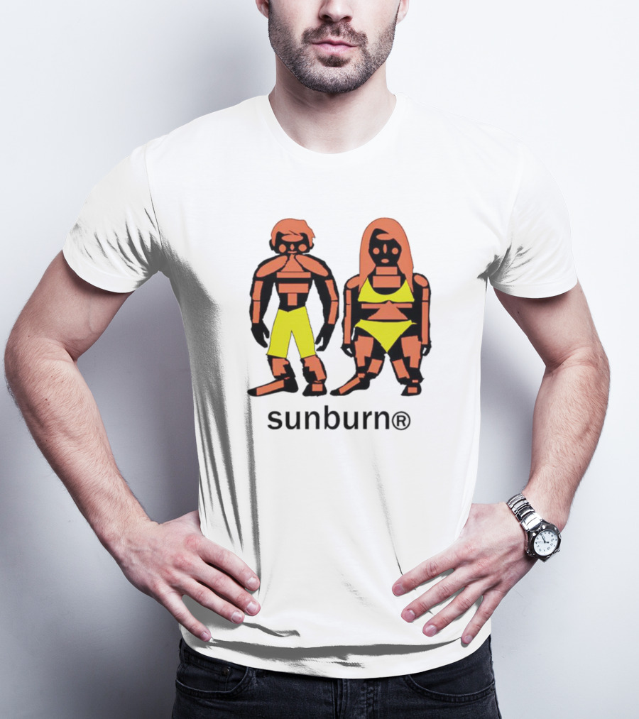 Dominic Fike Sunburn Yellow Swimwear Figures T-Shirt