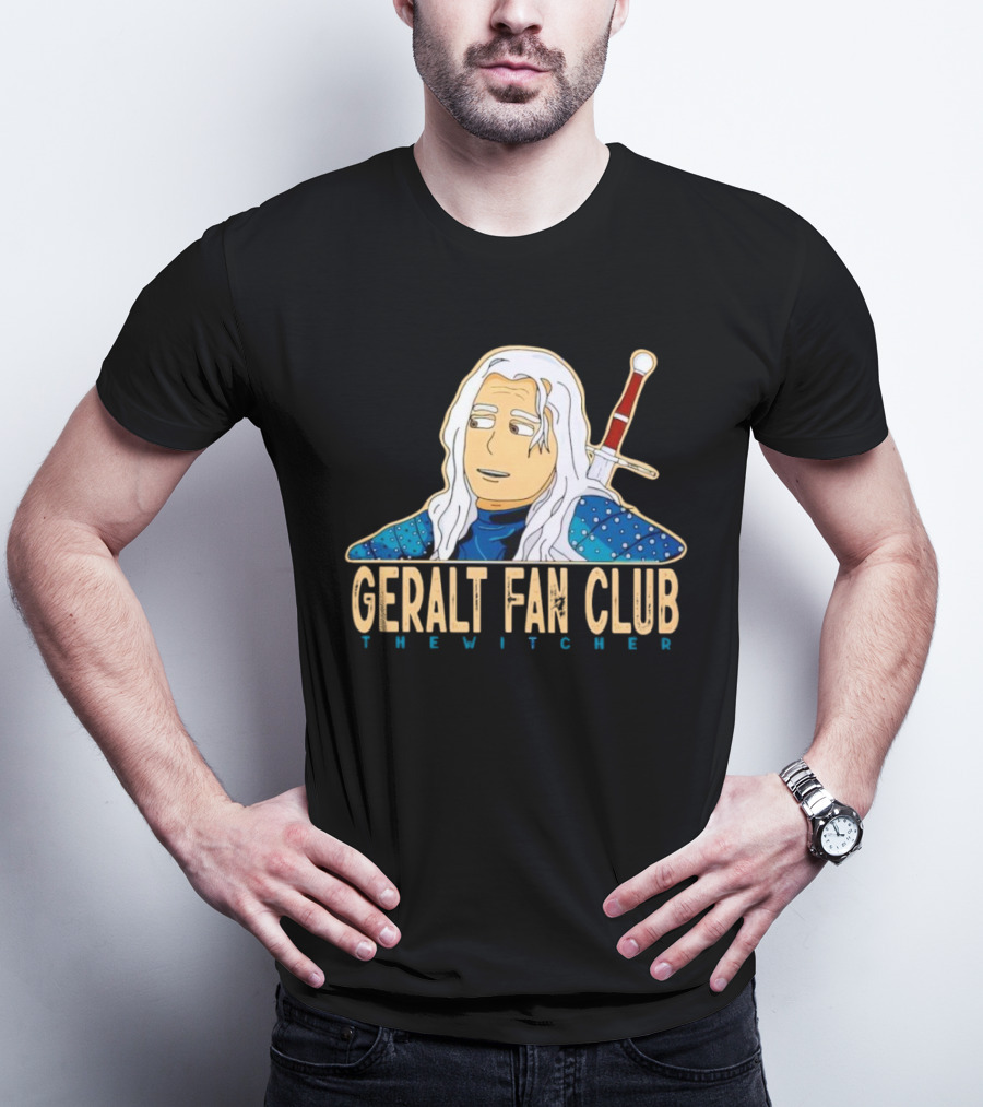 Geralt Fan Club The Witcher Anime T-Shirt