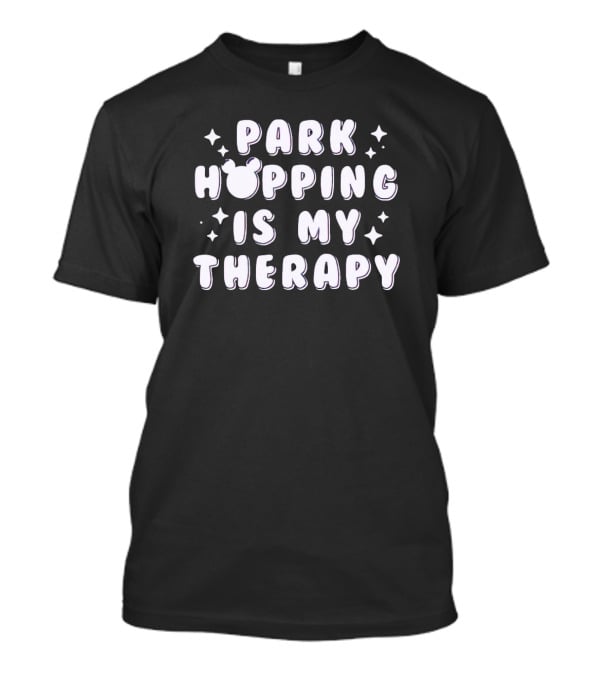 Park Hopping Is My Therapy Disney-Inspired Mickey T-Shirt