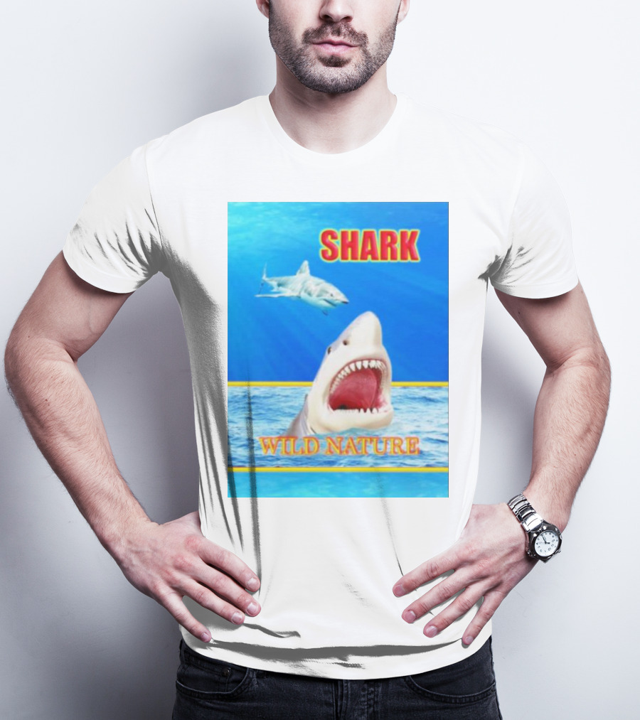 Shark Wild Nature Ocean Scene T-Shirt