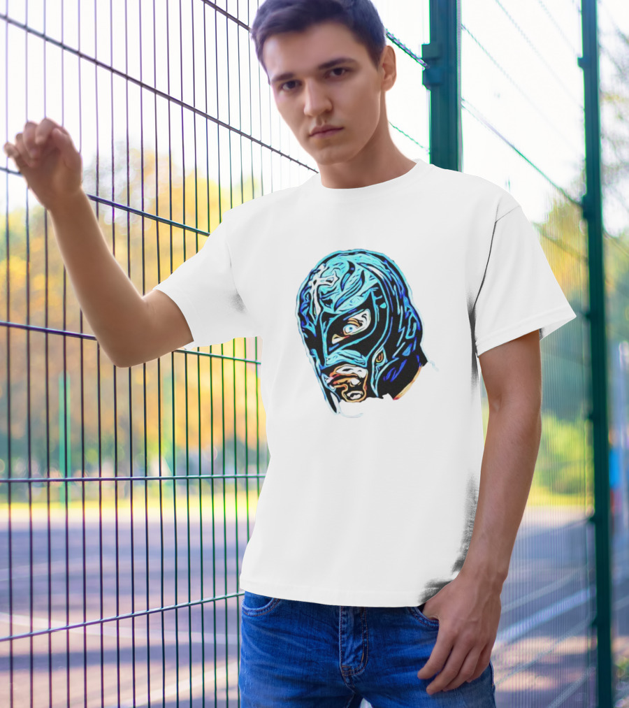 El Super Duper Niño Lucha Libre Mask T-Shirt