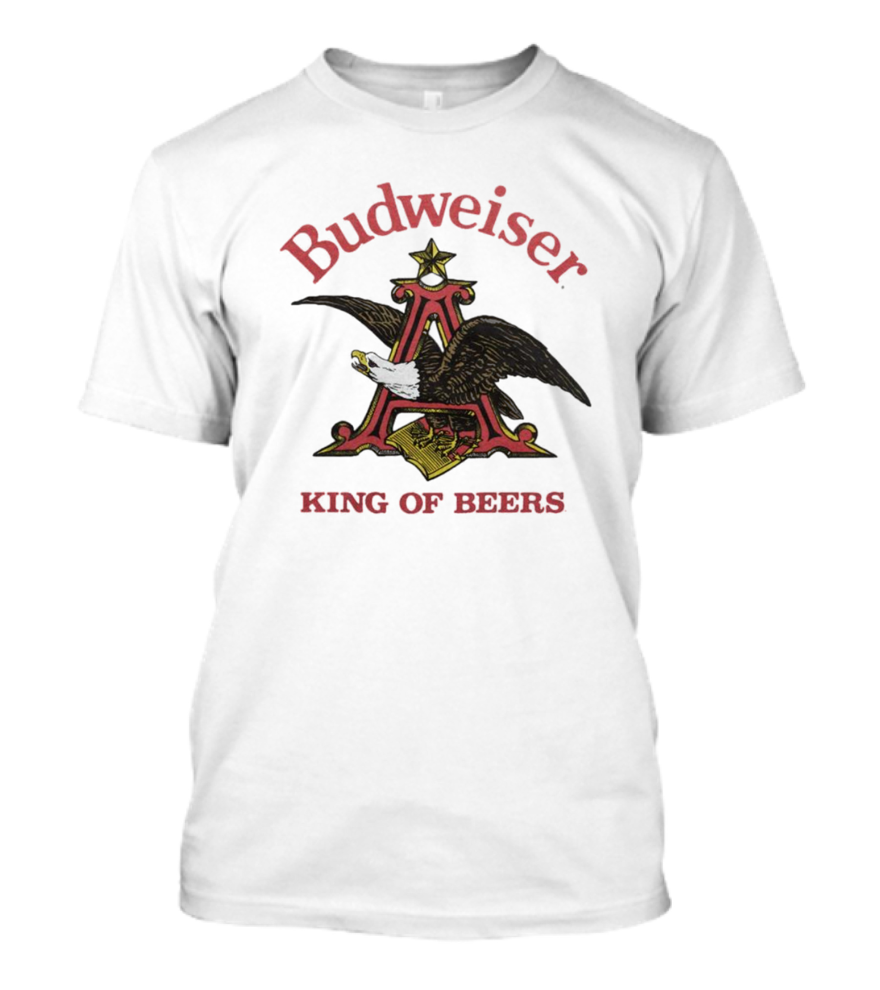 Budweiser King Of Beers Eagle Logo Iconic T-Shirt