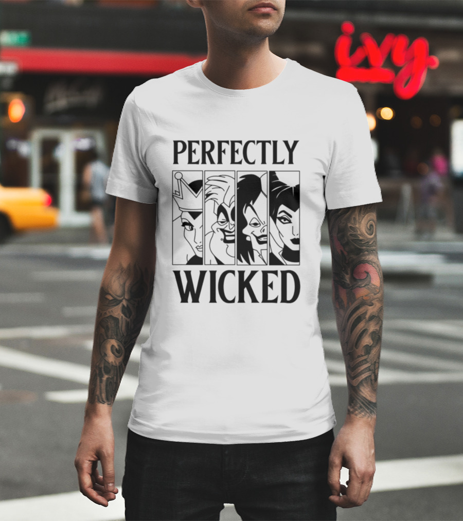 Perfectly Wicked Villains Quartet T-Shirt
