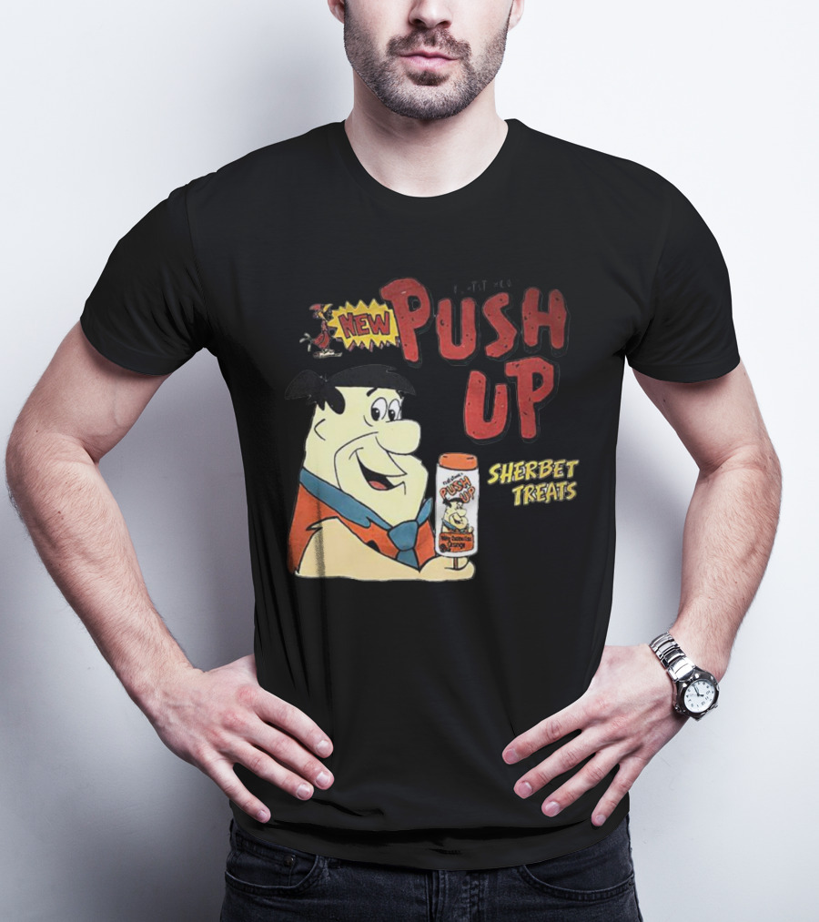 Fred Flintstone New Push Up Sherbet Treats T-Shirt