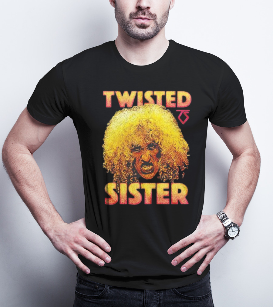Twisted Sister Dee Snider Iconic Hair T-Shirt
