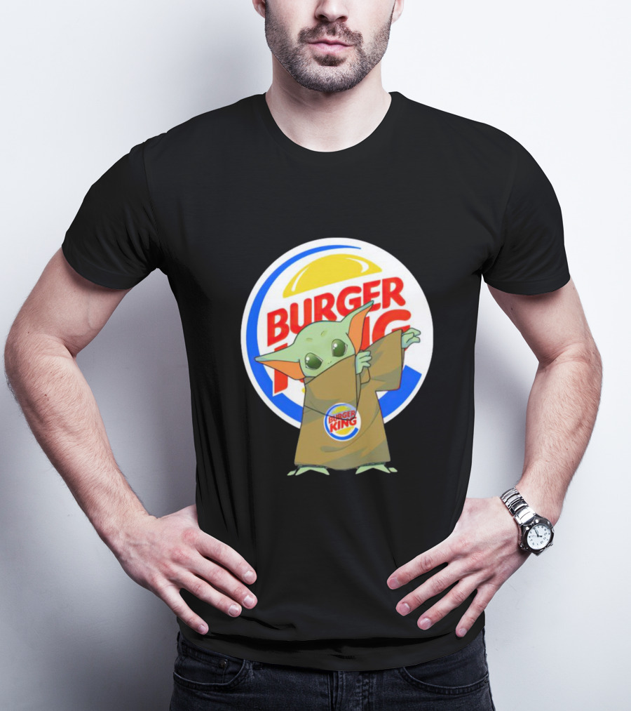 Baby Yoda Holding Burger King T-Shirt