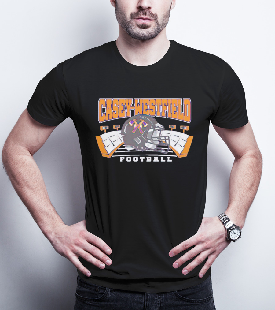 Casey Westfield Football Stadium Helmet T-Shirt