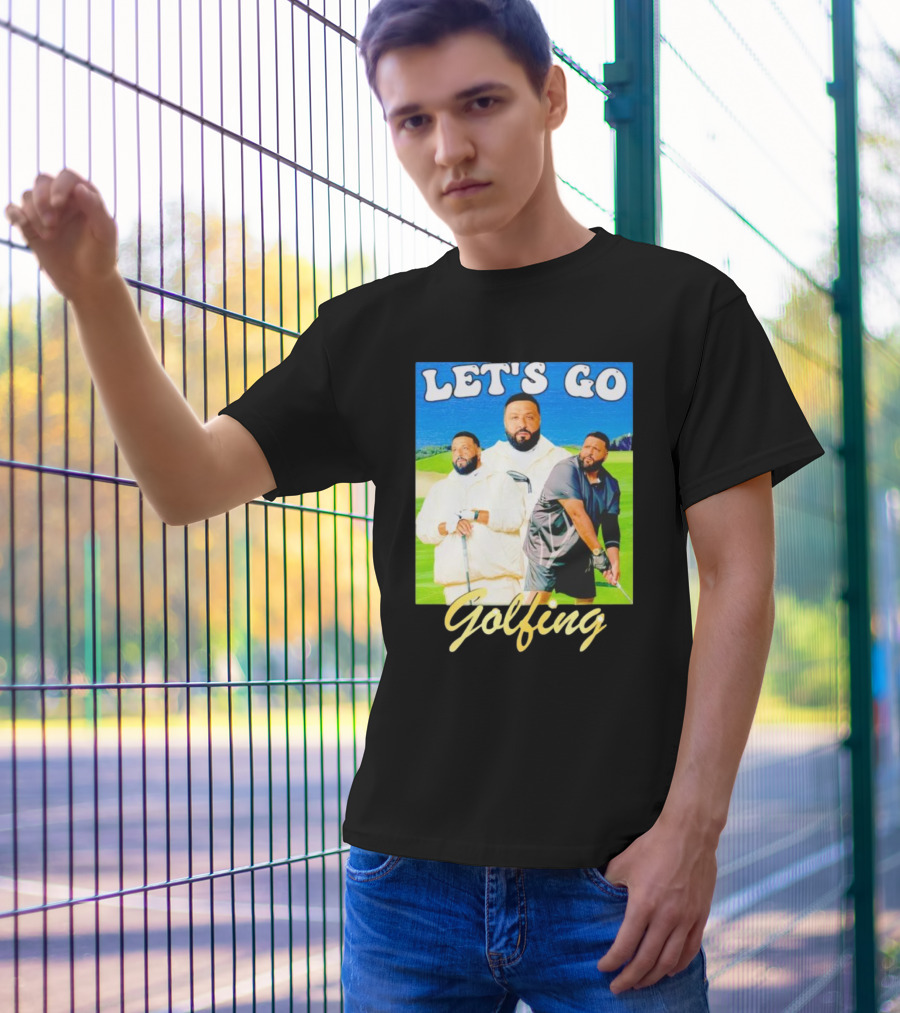 LET'S GO GOLFING DJ KHALED MEN'S T-Shirt