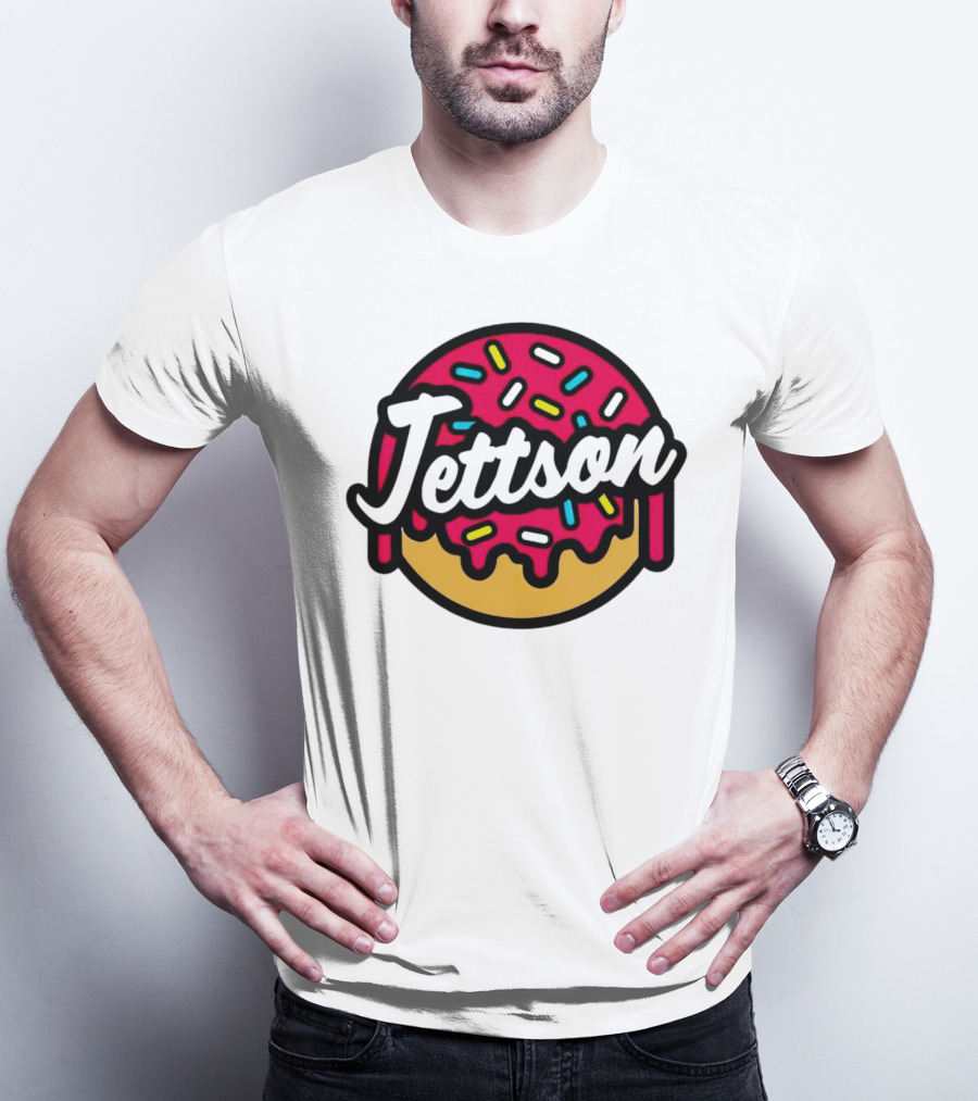Jettson Colorful Sprinkled Donut T-Shirt