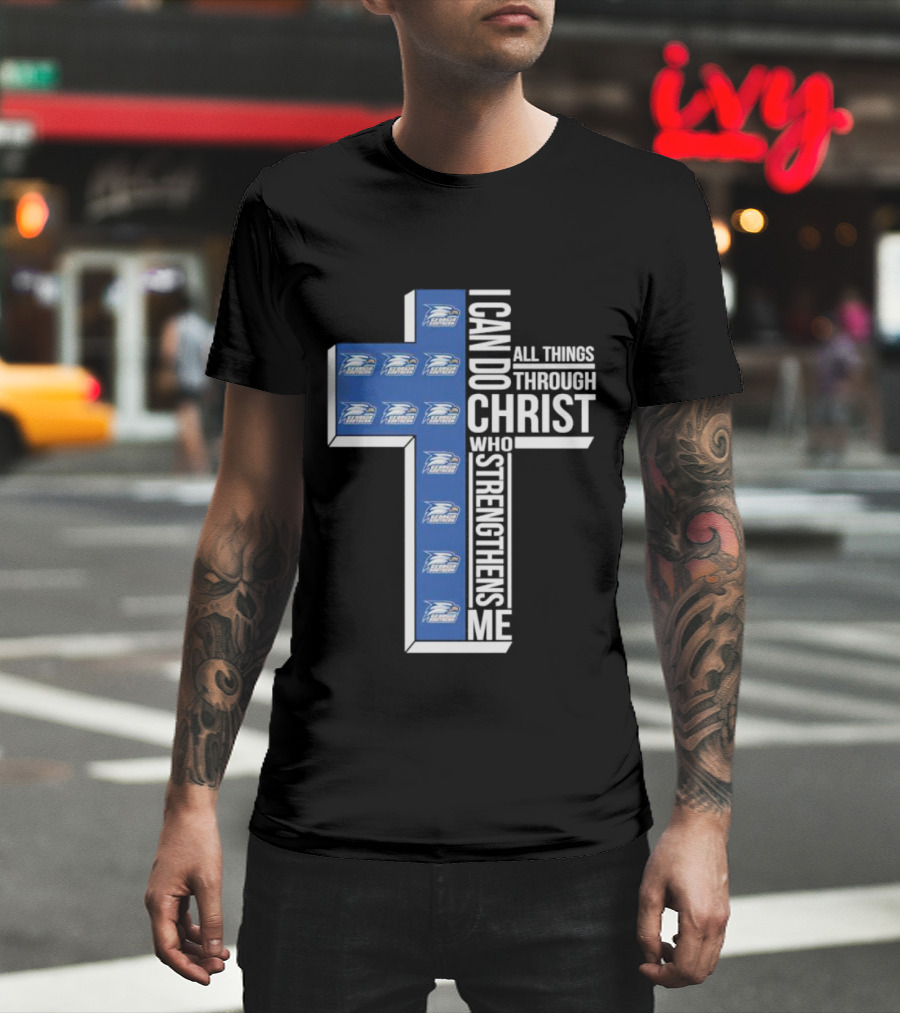 Southern Eagles I Can Do All Things Through Christ Who Strengthens Me T-Shirt