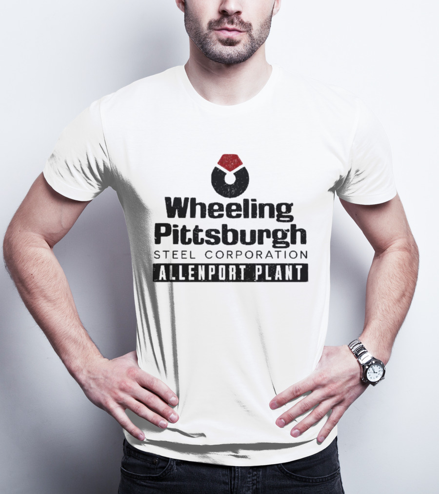Wheeling Pittsburgh Steel Corporation Allenport Plant T-Shirt
