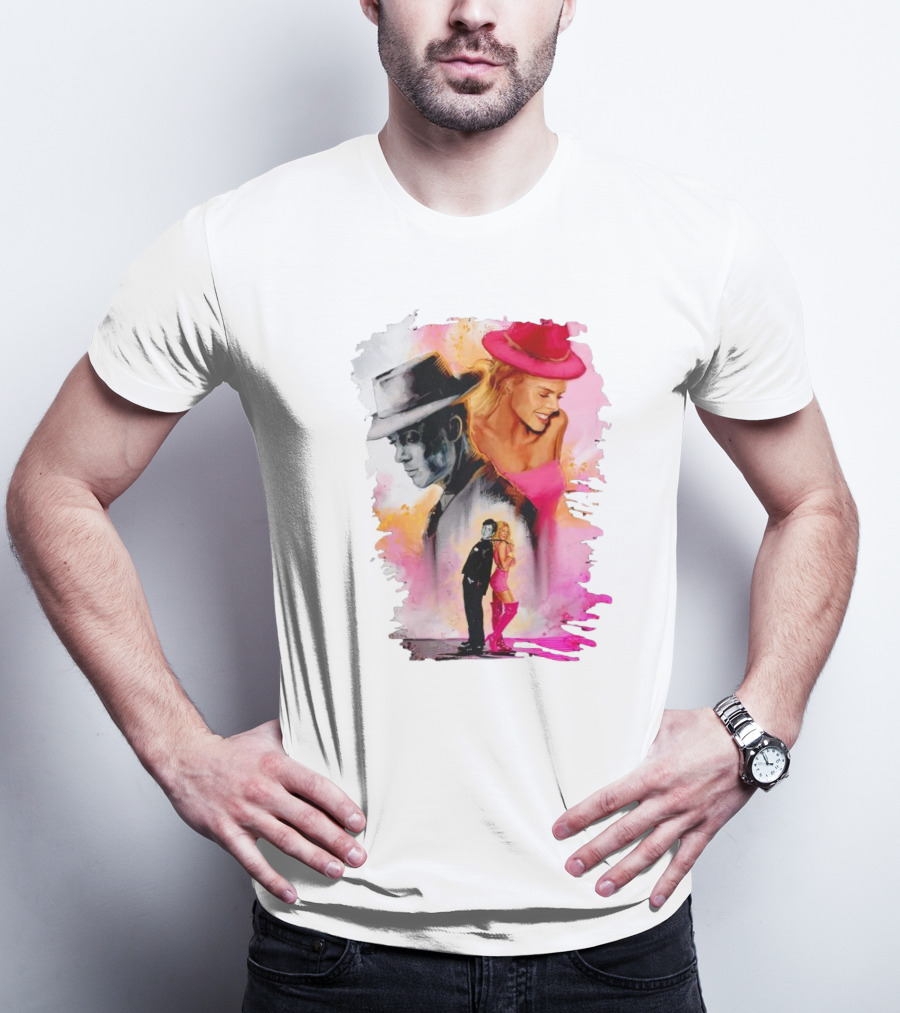 Barbie Oppenheimer Crossover Art Fusion T-Shirt