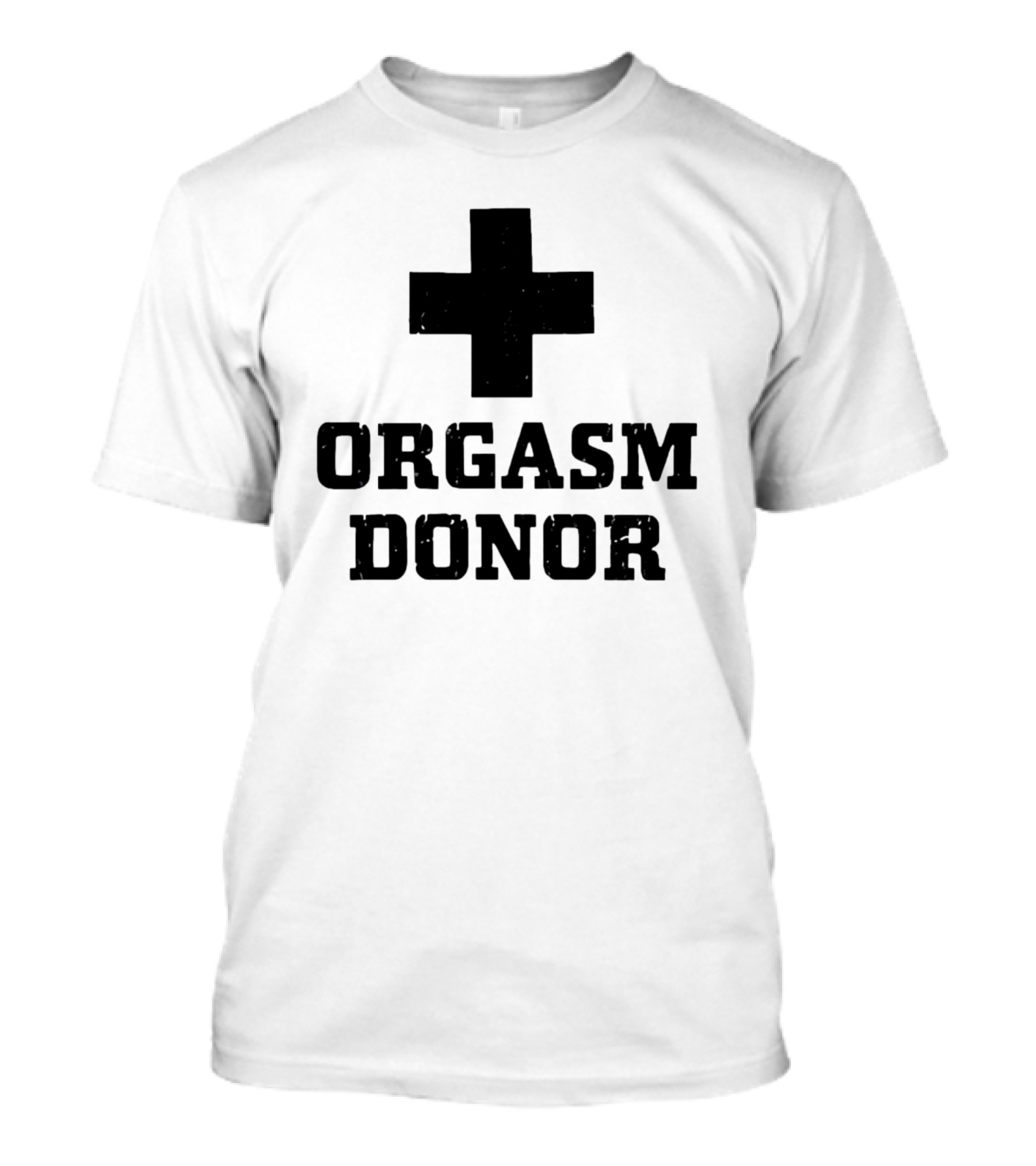 Grailz Orgasm Donor Cross T-Shirt