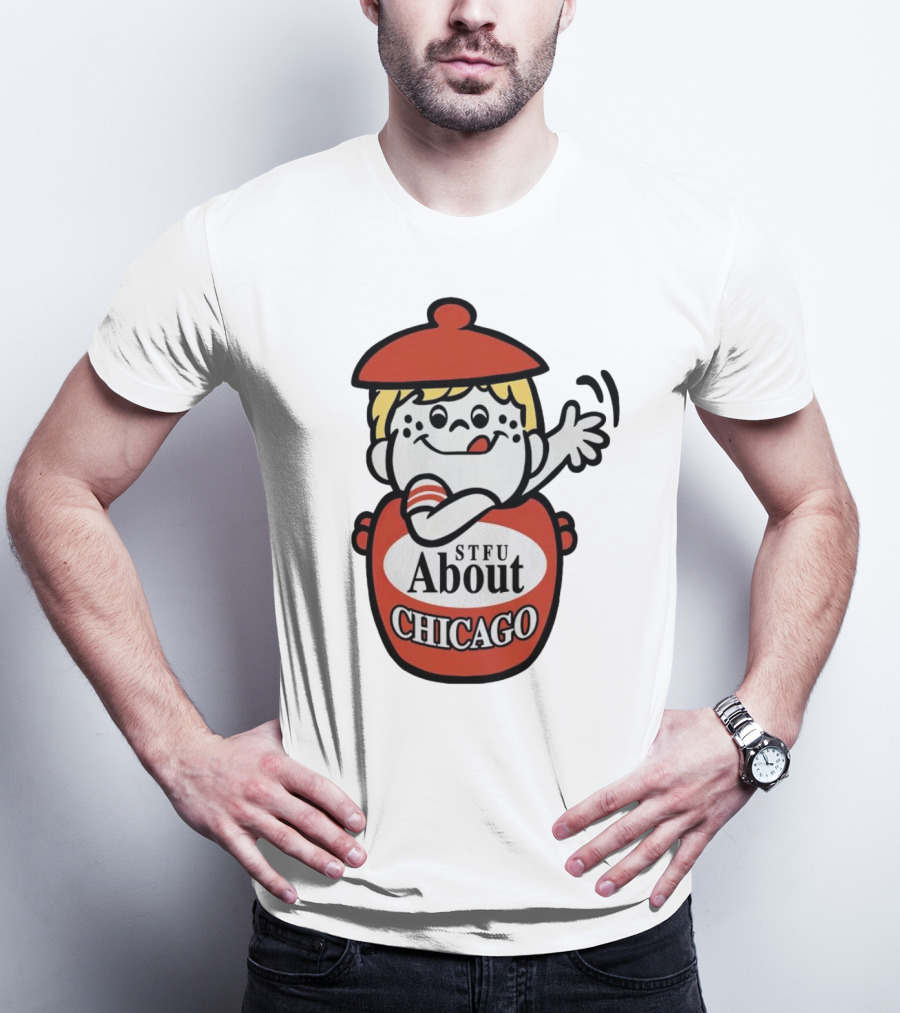 STFU About Chicago Cookies Boy Iconic Jar T-Shirt