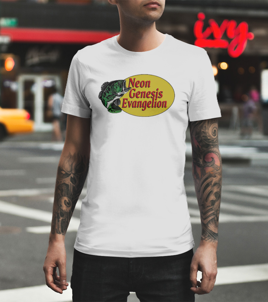 Neon Genesis Evangelion Bass Fish Pro T-Shirt