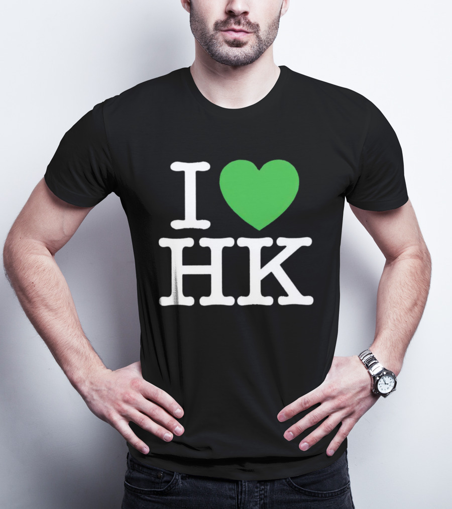 I Love HK Hong Kong Heart T-Shirt