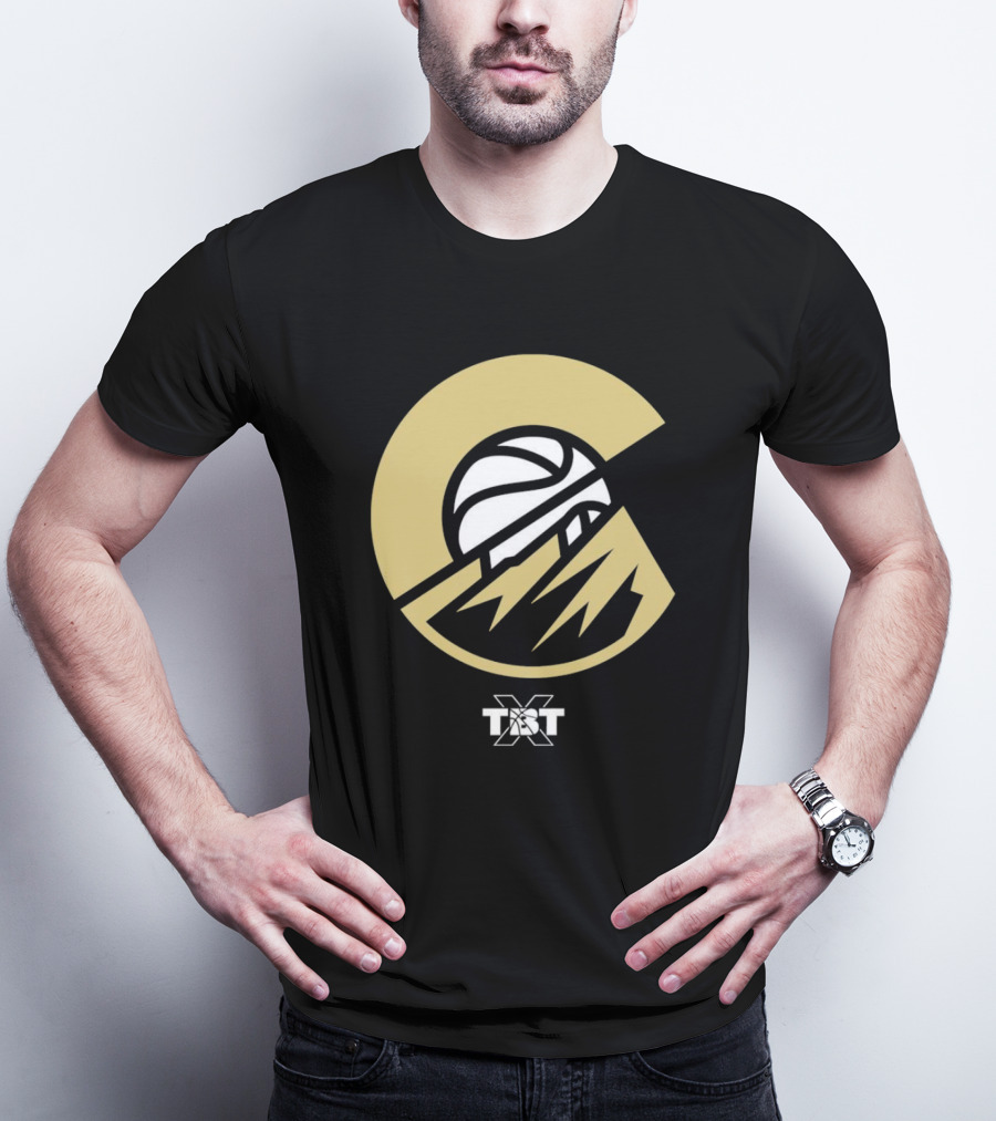 TBT Team Colorado Basketball Mountain T-Shirt