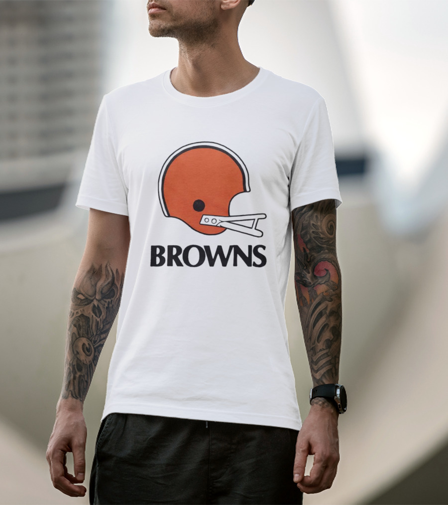 Cleveland Browns Helmet Browns T-Shirt