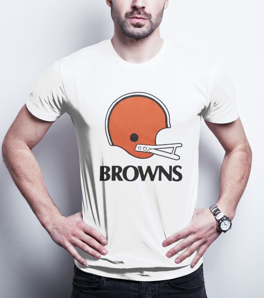 Cleveland Browns Helmet Browns T-Shirt