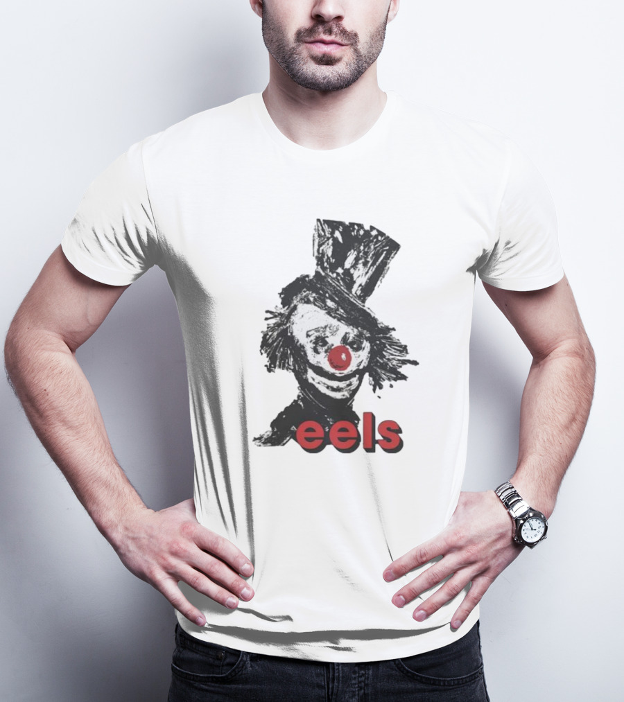 Eels Creepy Clown Art Band Merchandise T-Shirt