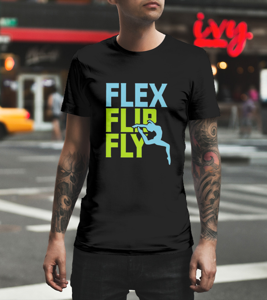 Flex Flip Fly Acrobatics T-Shirt
