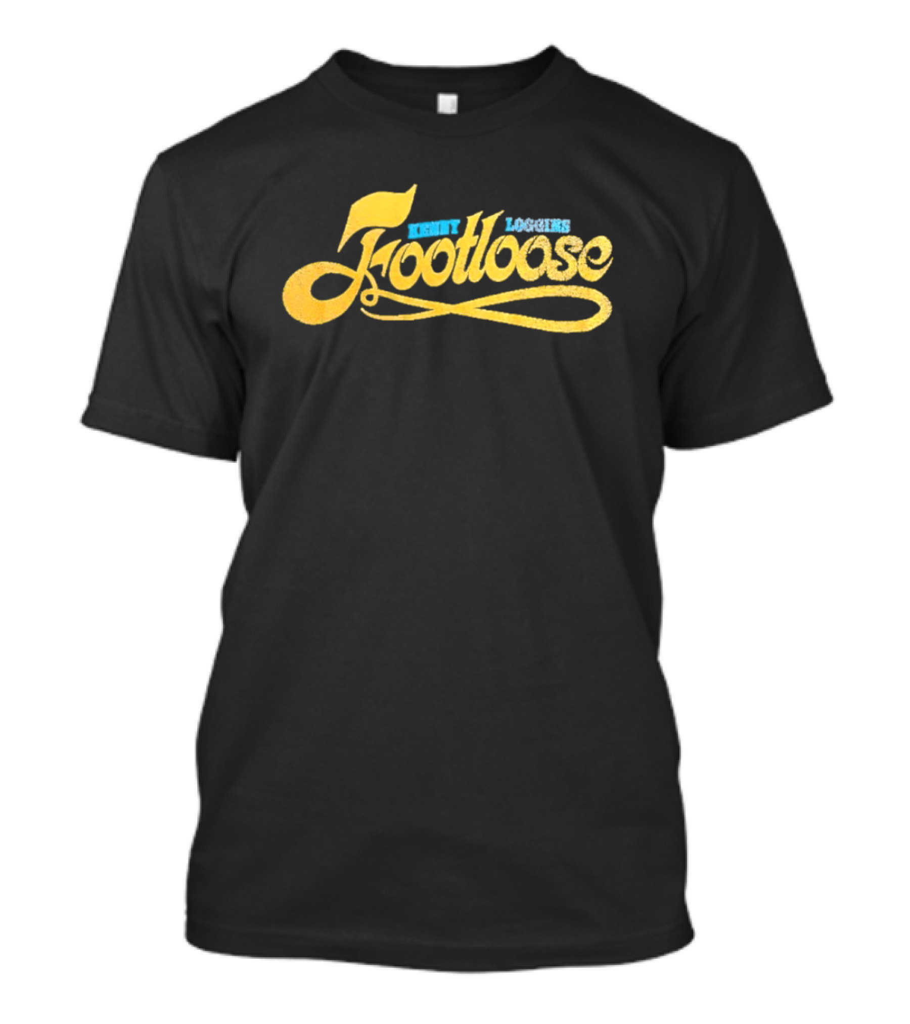 Kenny Loggins Footloose Vintage Retro Script T-Shirt