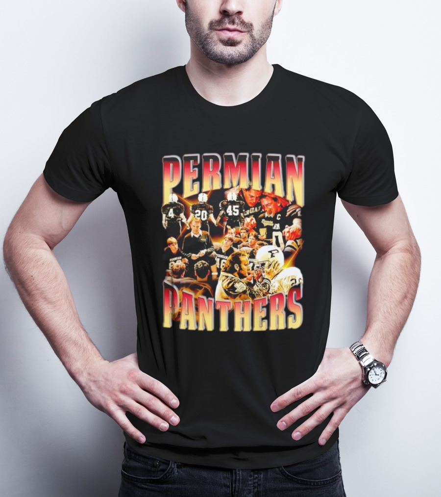 Permian Panthers 90s Football Team Vintage T-Shirt