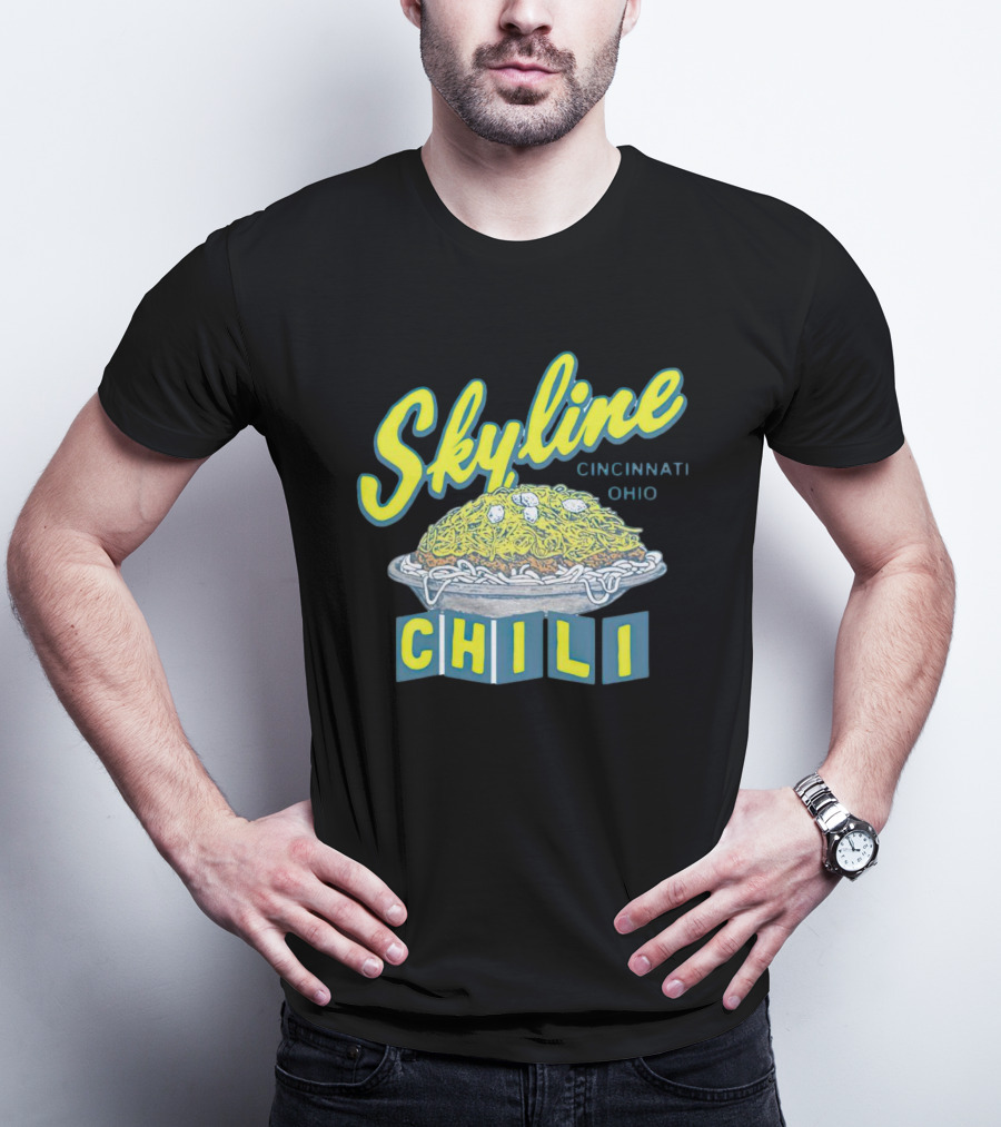 Skyline Chili Cincinnati Ohio Noodle Bowl T-Shirt