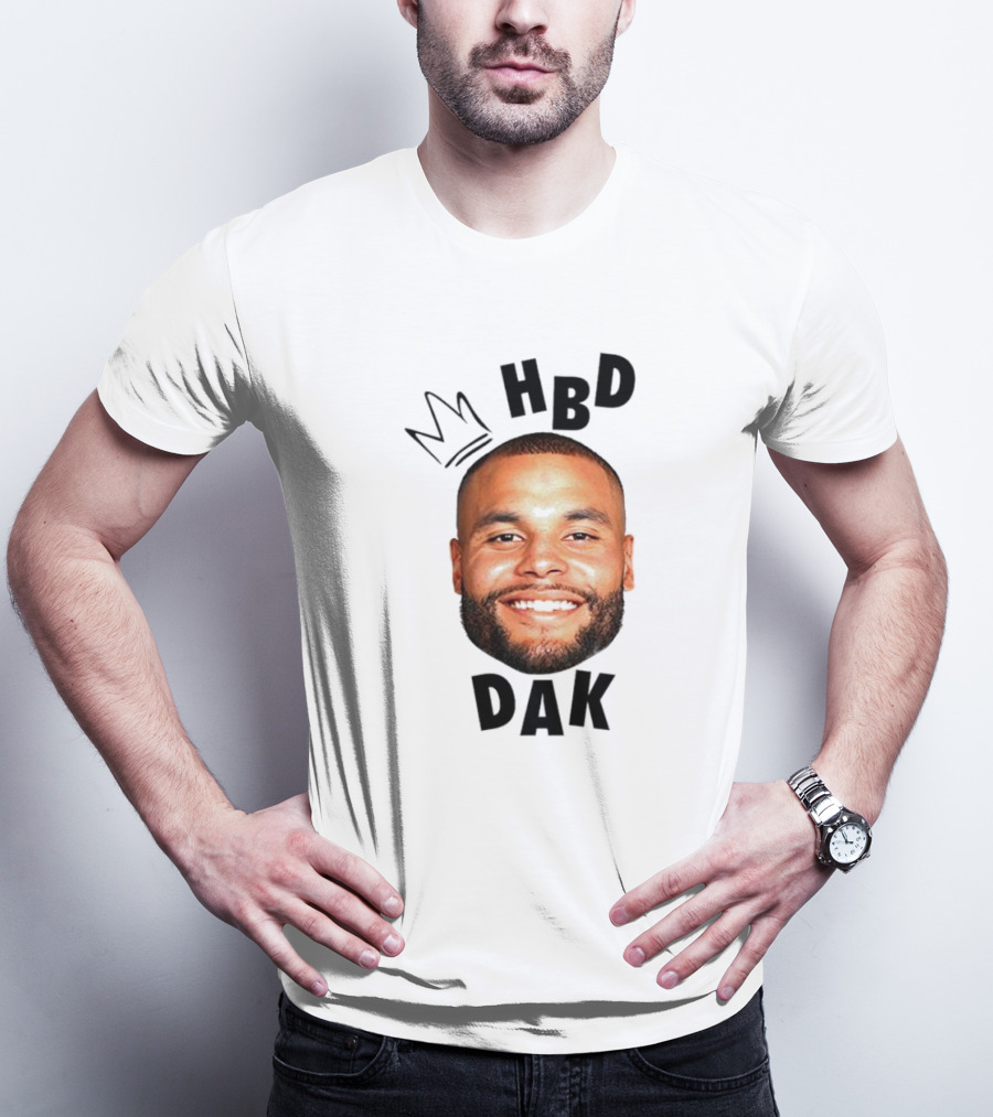 HBD Dak Prescott Birthday Celebration Iconic T-Shirt