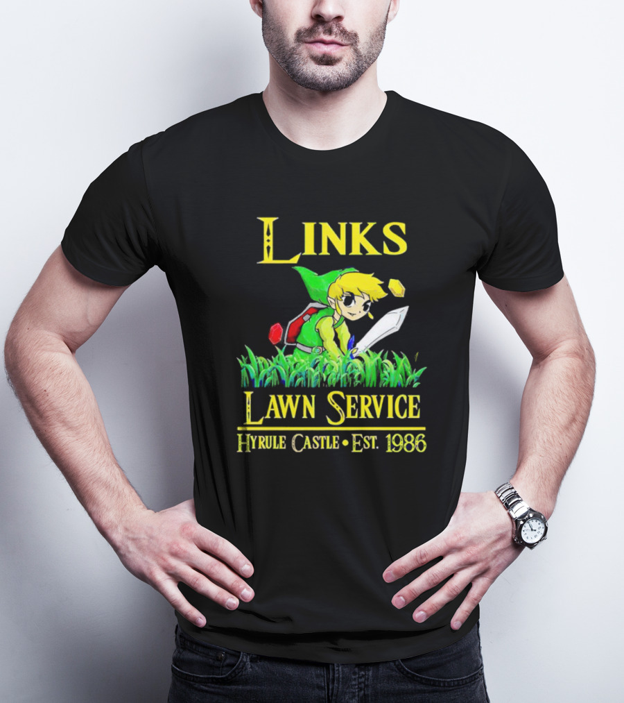 Links Lawn Service Hyrule Castle Est. 1986 T-Shirt