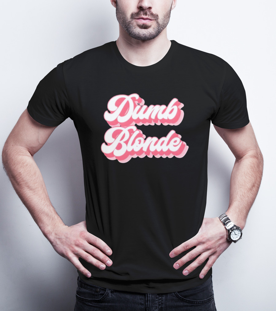Dumb Blonde Barbie Movie Aesthetic T-Shirt