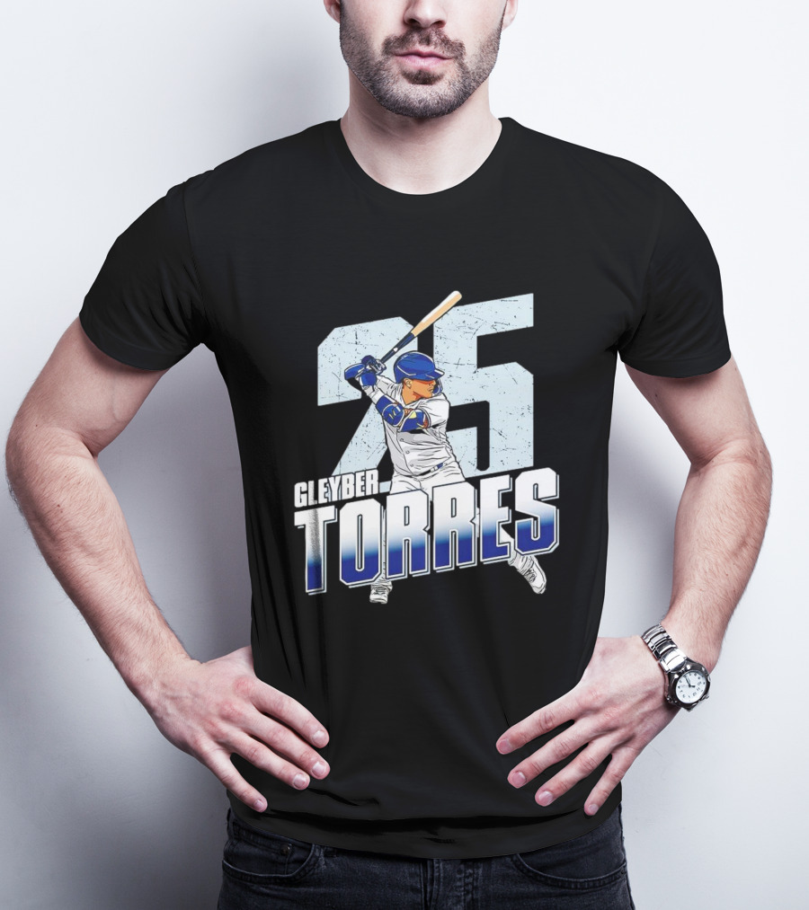 Gleyber Torres 25 New York Yankees MLB T-Shirt