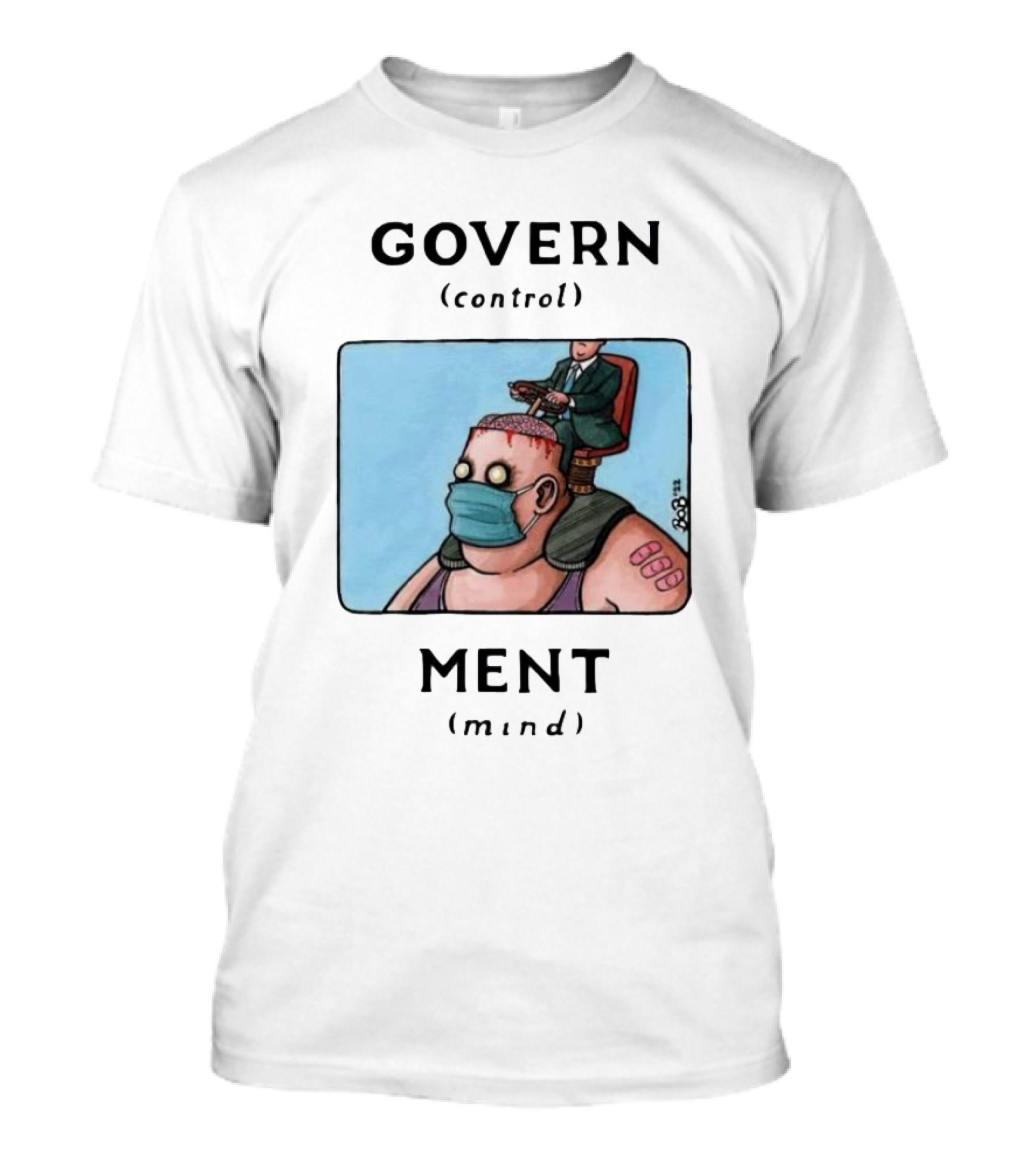 GOVERN Control MENT Mind Puppet Master T-Shirt