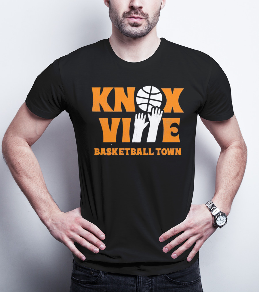 Knoxville Basketball Town Hoops Enthusiast T-Shirt