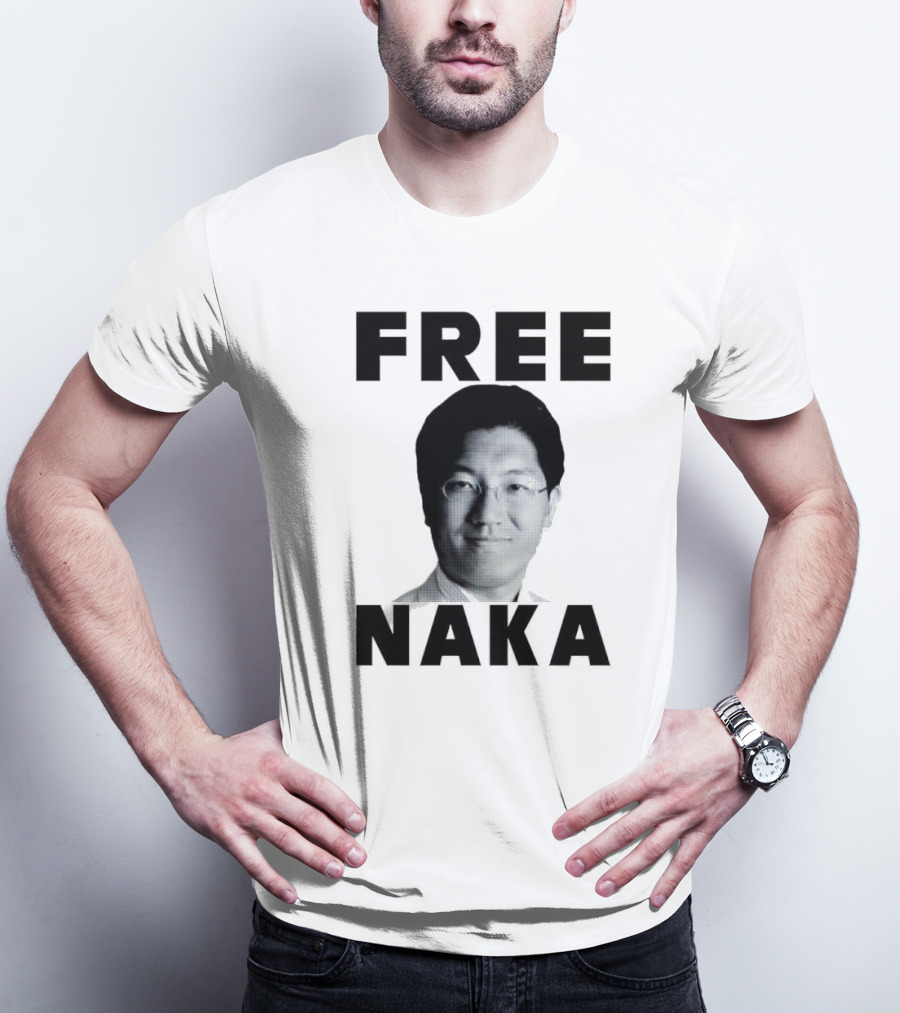 FREE NAKA Black White Pixelated T-Shirt