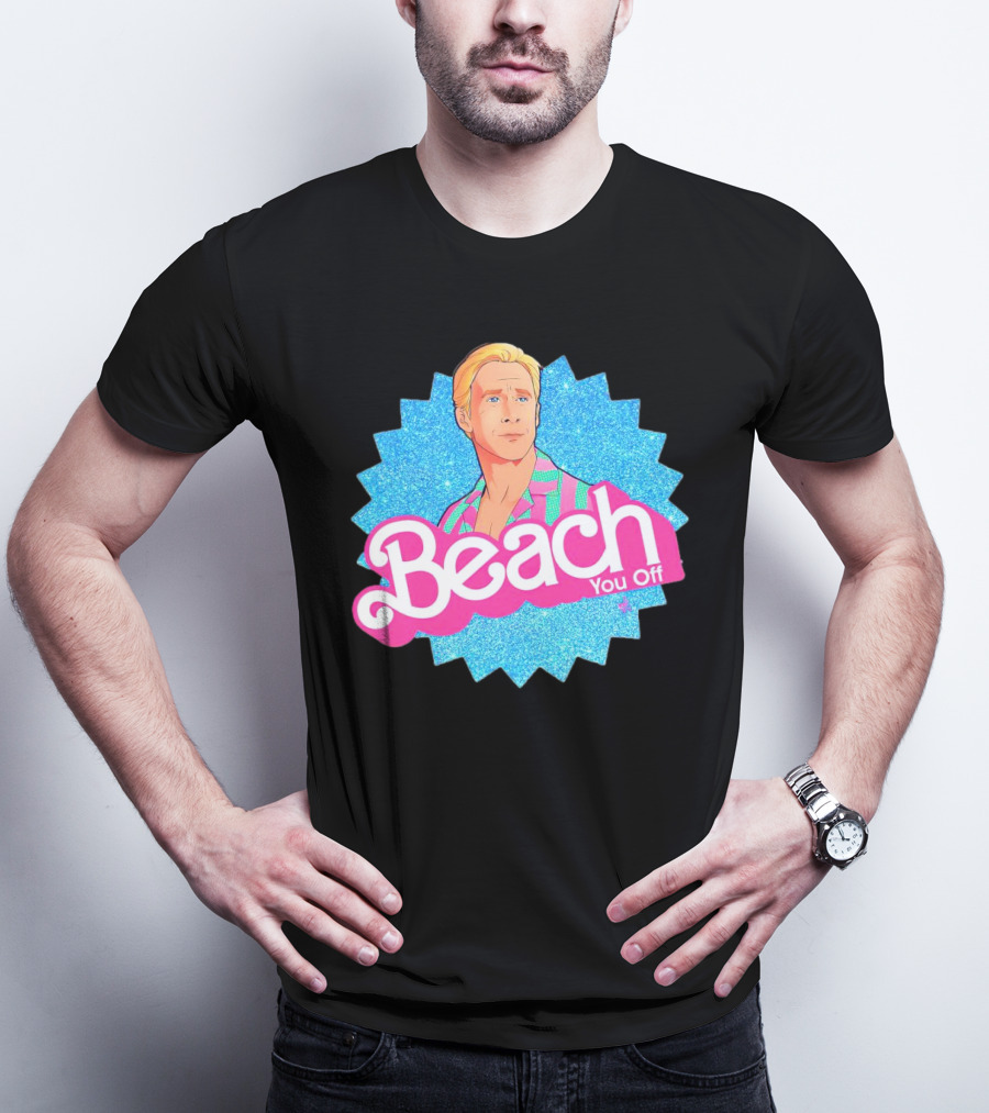 Ken Barbie Beach You Off Retro Pop T-Shirt