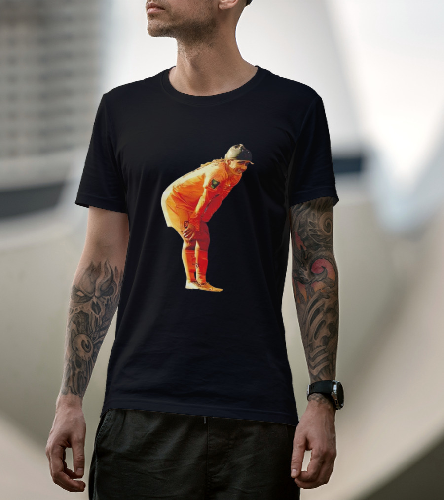 Spare One For Danielle Van De Donk Soccer Player Orange T-Shirt