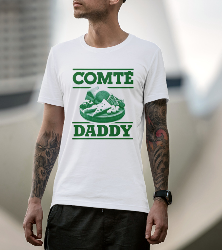 Comté Daddy Cheese Plate T-Shirt