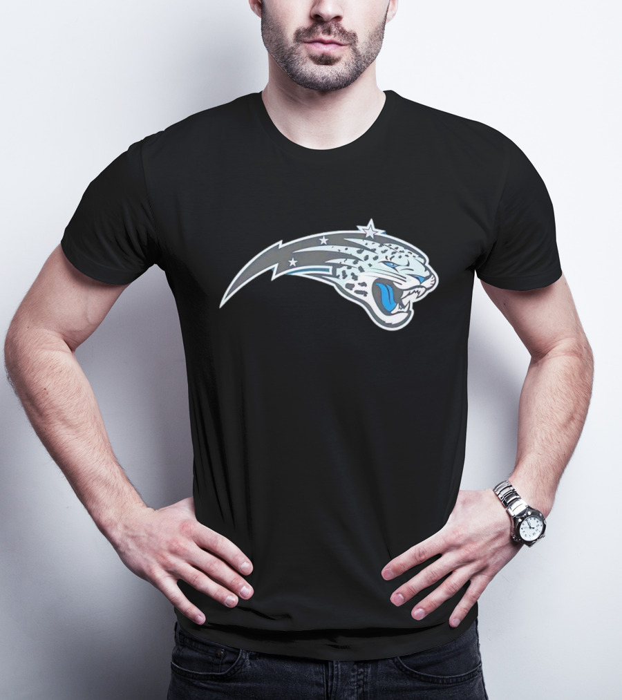 Orlando Magic Jacksonville Jaguars Crossover Emblem T-Shirt