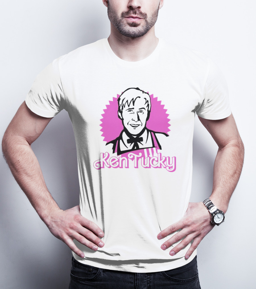 Ryan Gosling Ken Tucky Barbie Mashup T-Shirt