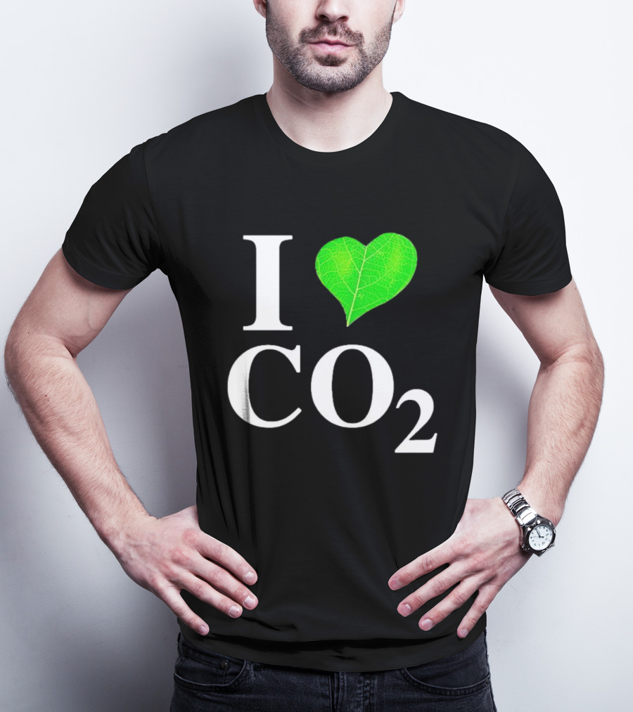 Robin Monotti I Heart CO2 Leaf T-Shirt