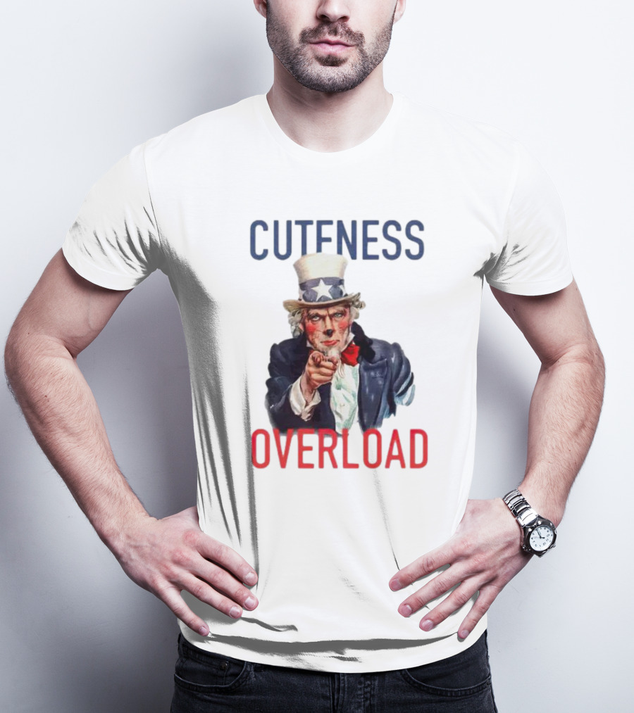 Cuteness Overload Uncle Sam T-Shirt
