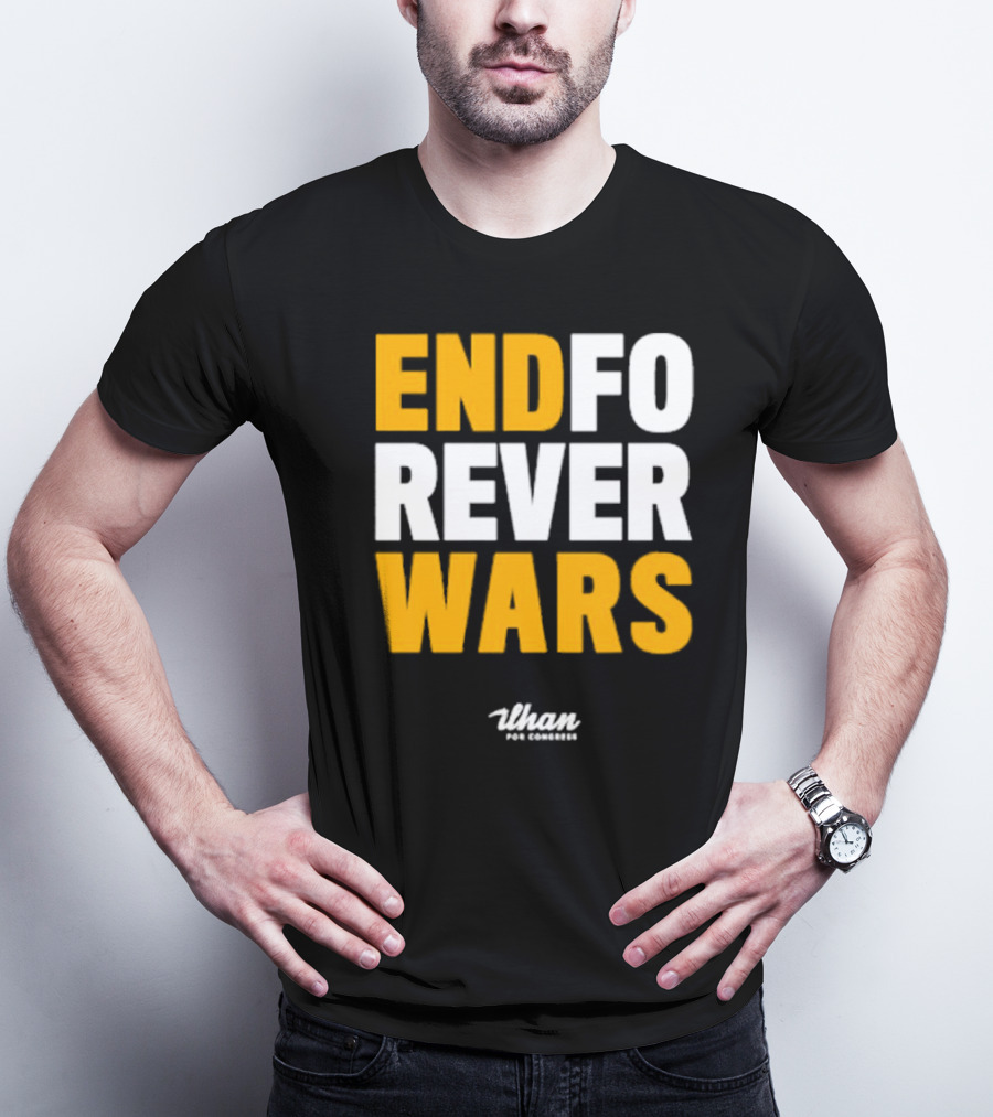 Ilhan For Congress End Forever Wars T-Shirt