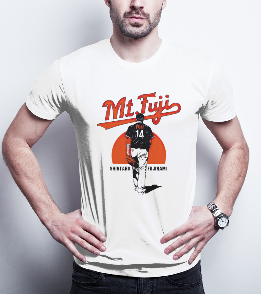 Shintaro Fujinami Mt. Fuji Baseball Baltimore Orioles T-Shirt