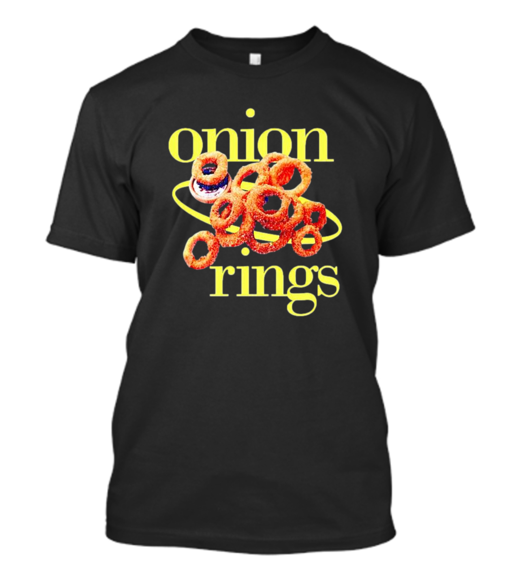 Onion Rings Saturn Orbit Rings T-Shirt