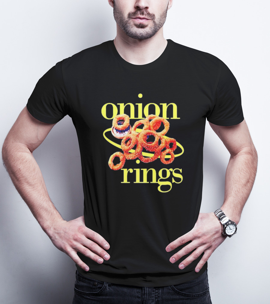Onion Rings Saturn Orbit Rings T-Shirt