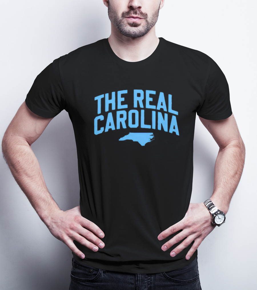 The Real Carolina NC Map T-Shirt