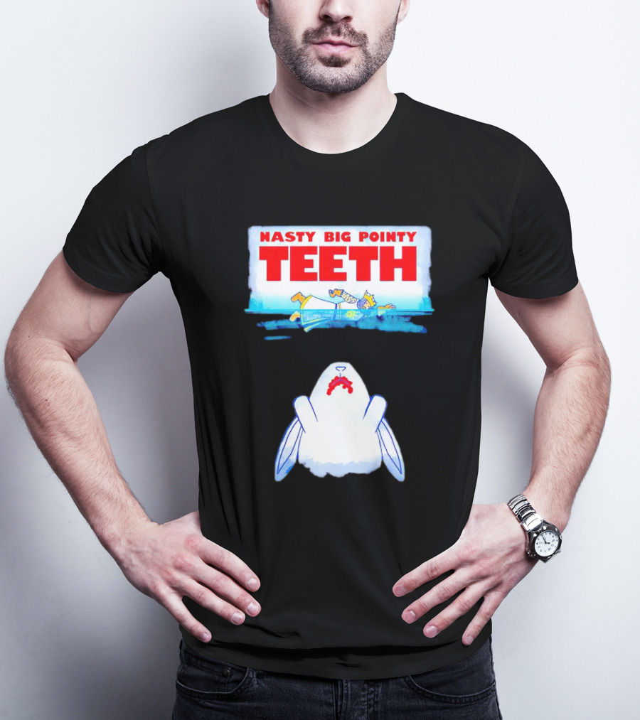 NASTY BIG POINTY TEETH Rabbit Parody With Knight T-Shirt