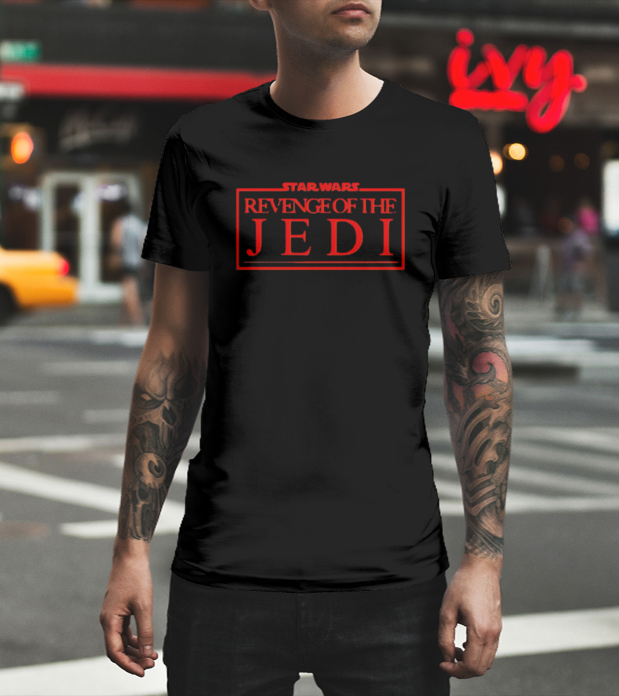 Star Wars Revenge Of The Jedi Red Logo Classic T-Shirt