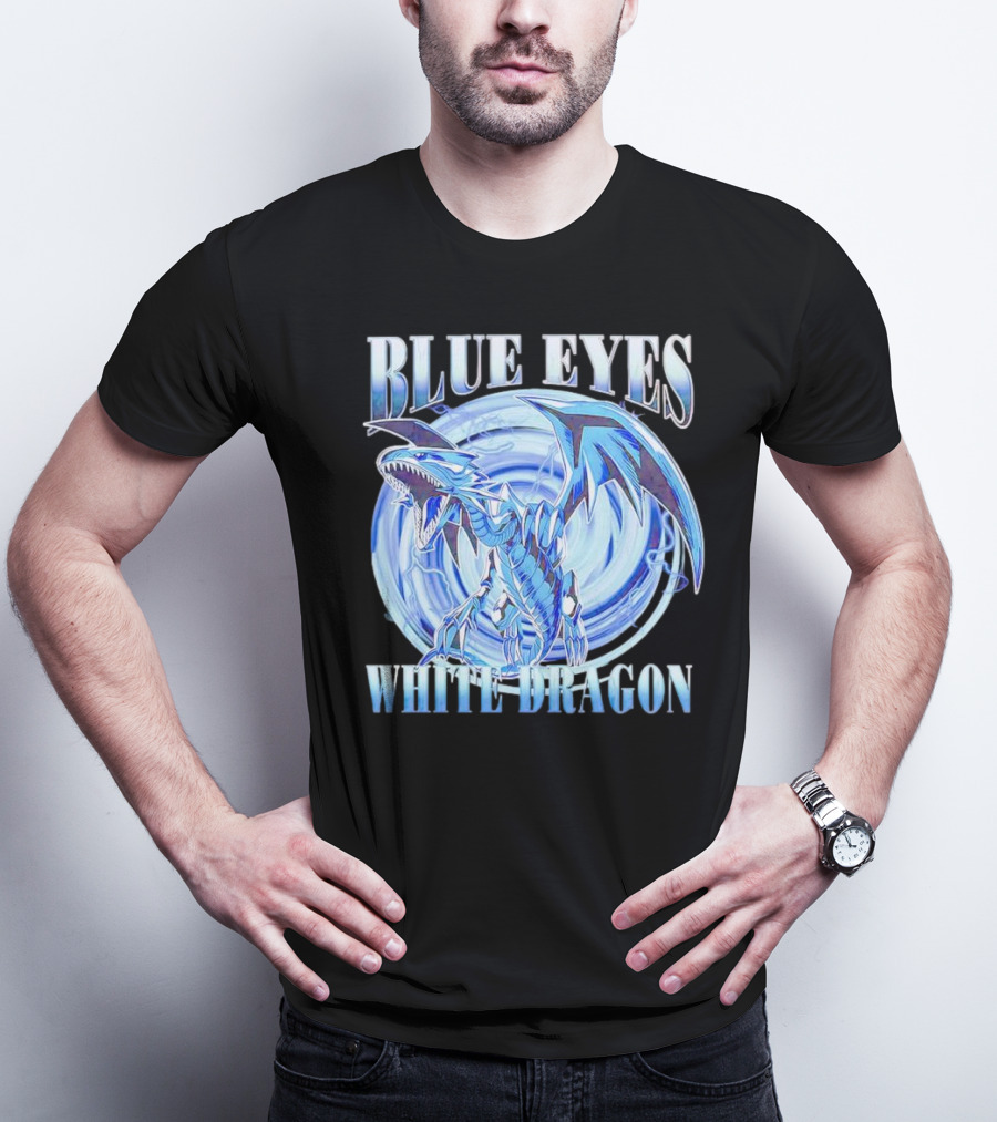 Blue Eyes White Dragon Iconic Character T-Shirt